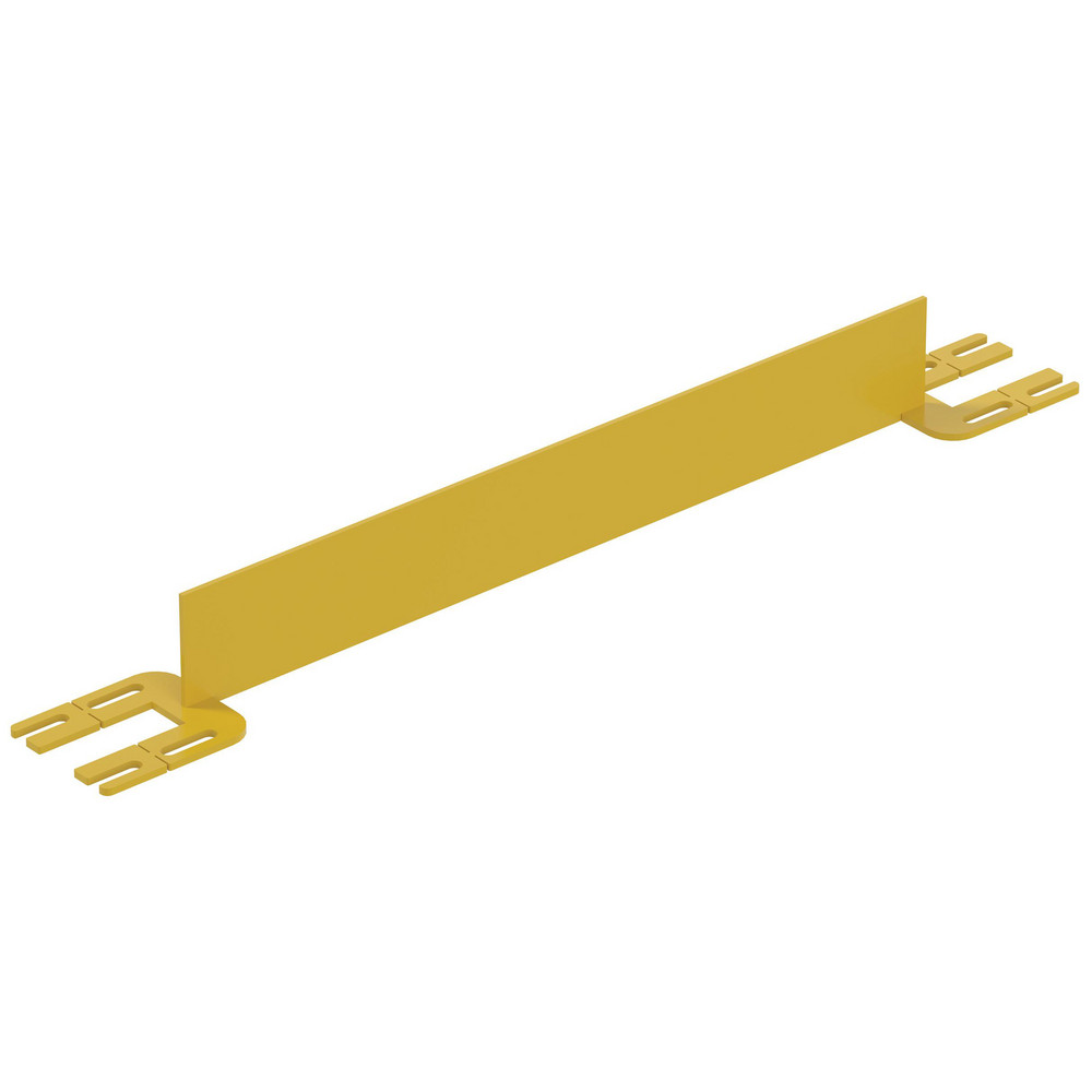 Vestil - Channel Guard Rail: Yellow, Steel | MSC Direct