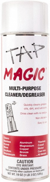 Tap Magic - Cleaner & Degreaser: 20 oz, Aerosol | MSC Direct