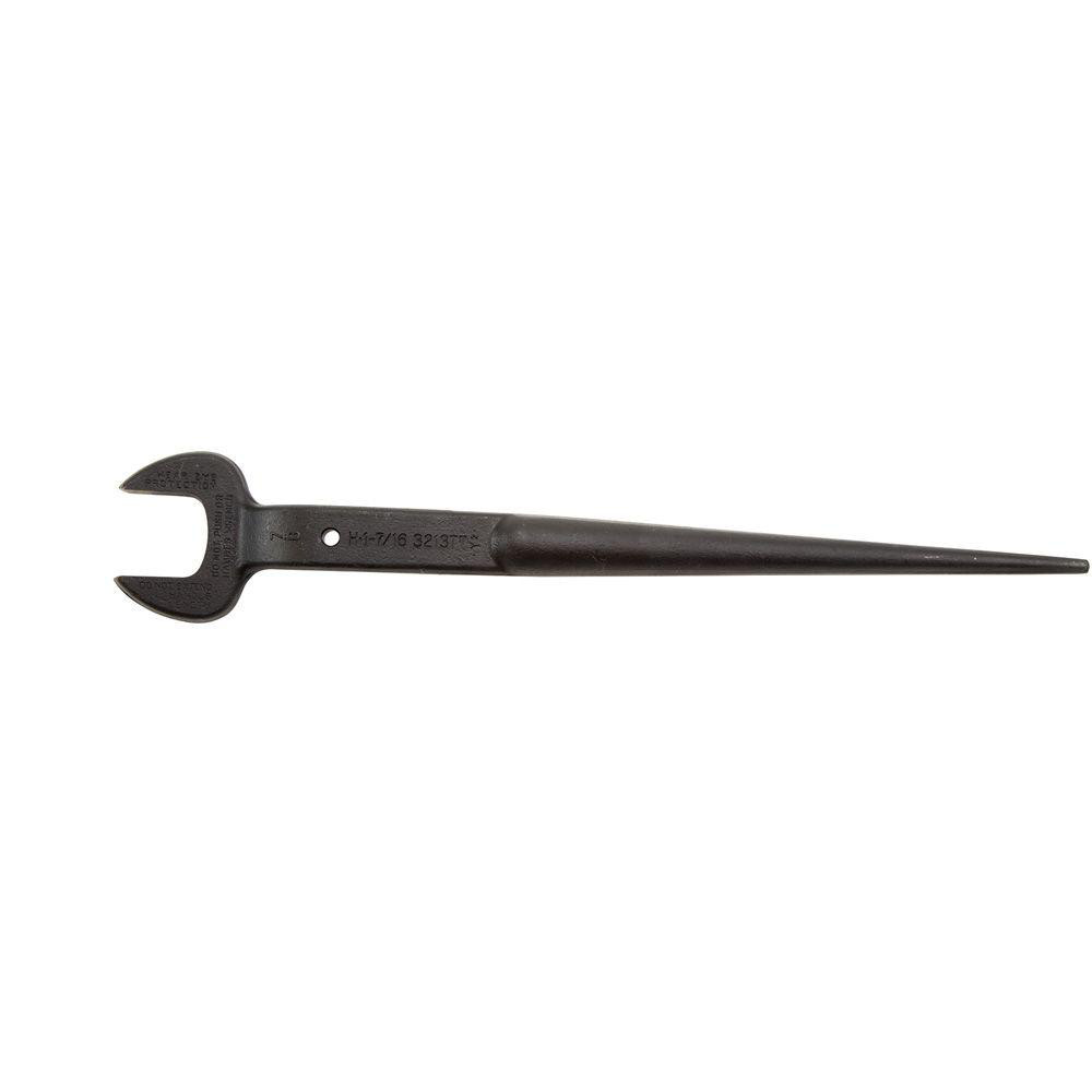 Klein Tools - Spud Handle Open End Wrench: Offset Head, Single Ended ...