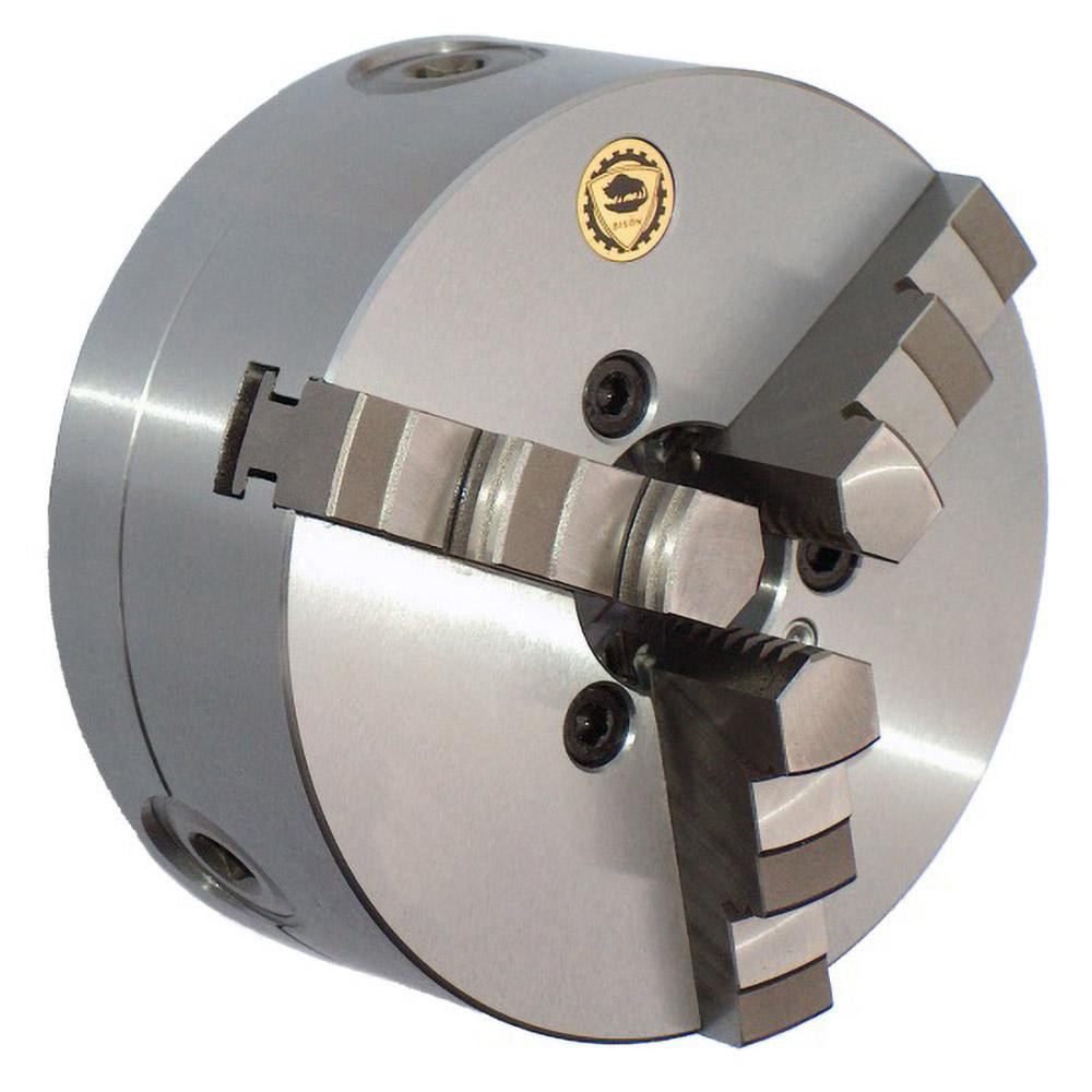 Bison - Manual Lathe Chuck: 12", 3 Jaws, Self-Centering | MSC Direct