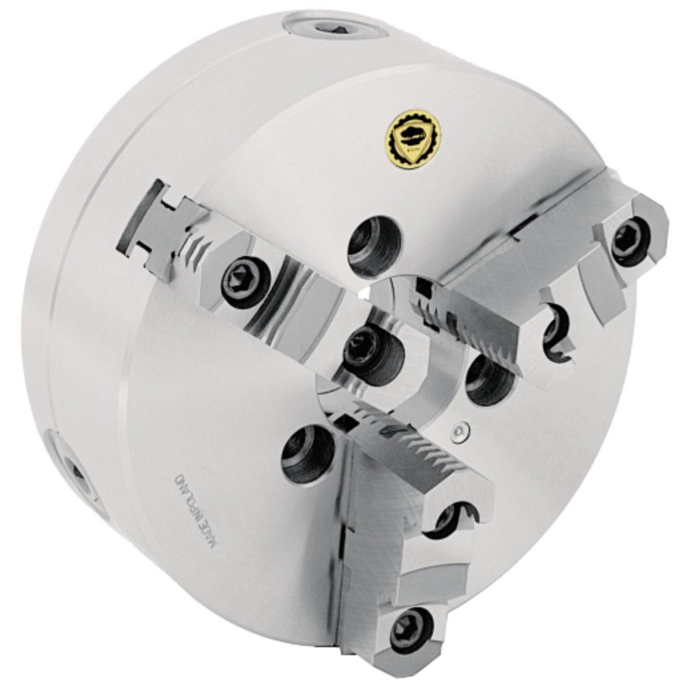 Bison - Manual Lathe Chuck: 20", 3 Jaws, Self-Centering | MSC Direct