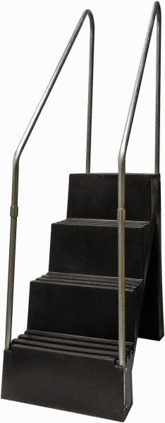 Diversified Plastics - 4 Step Polypropylene Step Ladder: | MSC Direct