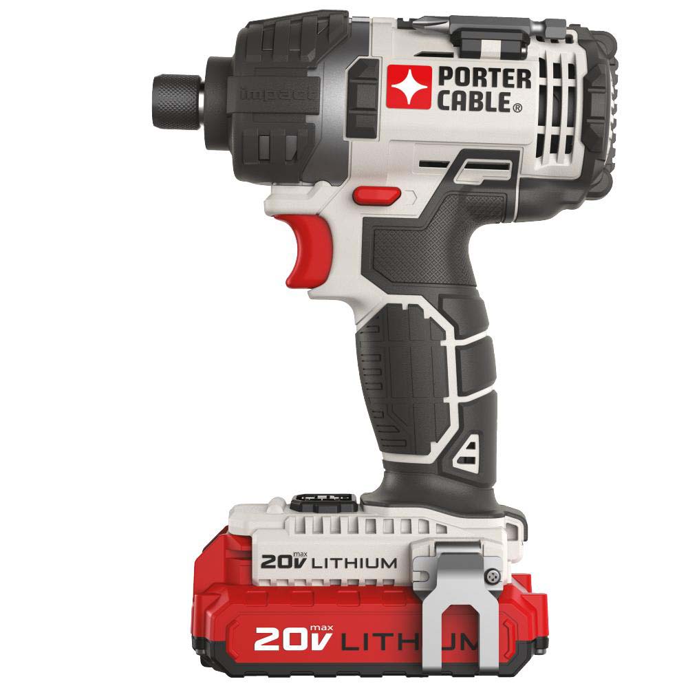 Porter-Cable - Cordless Impact Driver: 20V, 1/4" Drive, 2,900 RPM | MSC ...