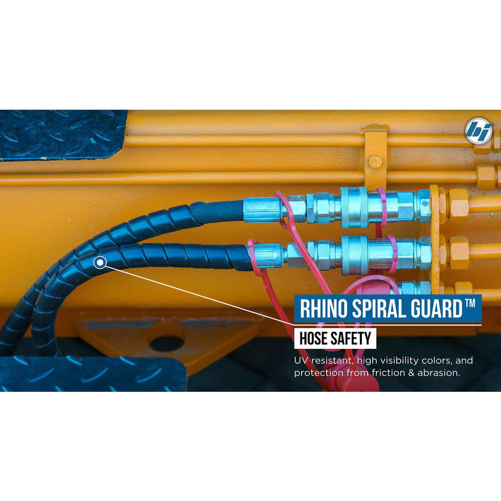 Rhino - Hose Protectors: Protector Type: Spiral Guard Wrap; Sleeving ...
