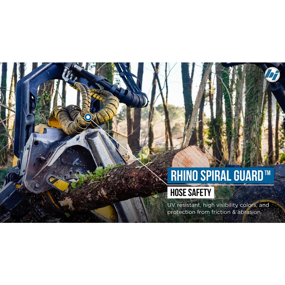 Rhino - Hose Protectors: Protector Type: Spiral Guard Wrap; Sleeving ...