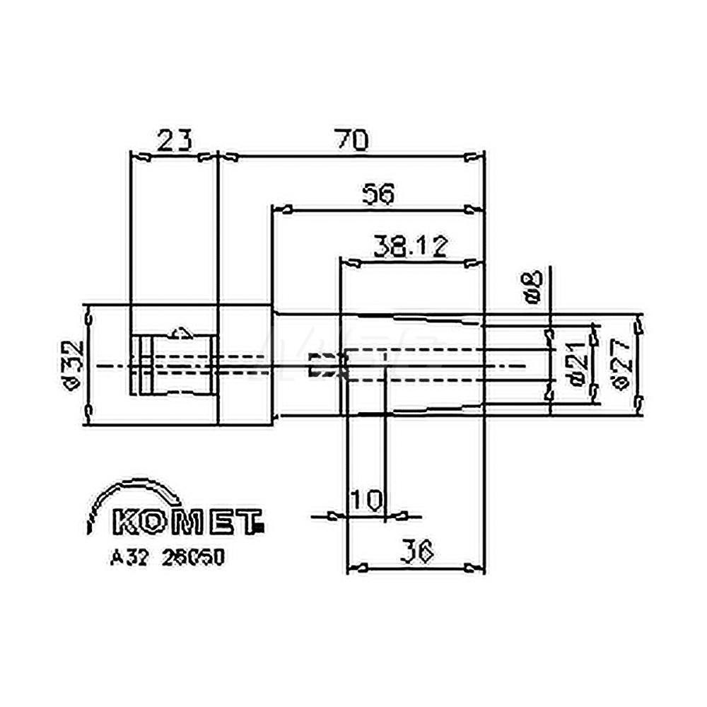 Komet - Shrink-Fit Tool Holder & Adapter: ABS32 Modular Connection ...