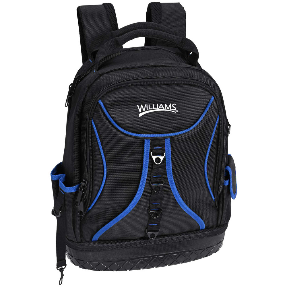 Williams - Backpack: 36 Pocket, 17-3/4" Wide, 6-1/2" Deep, 15-3/4" High ...