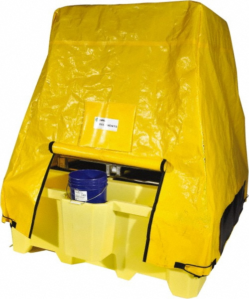 Enpac - Tarp/Dust Cover: Yellow, Polyethylene, 1 mil | MSC Direct