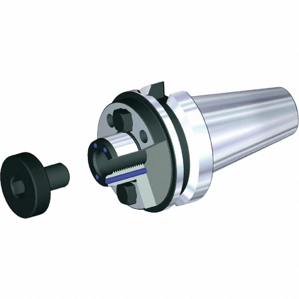 Kennametal - Shell Mill Holder: BTKV50, Taper Shank, 1.5748" Pilot ...