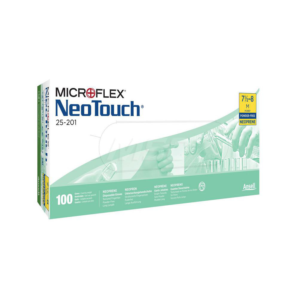 Ansell - Disposable Glove: Series Microflex Neotouch, Size Large, 5.1 mil, Synthetic Polymer ...