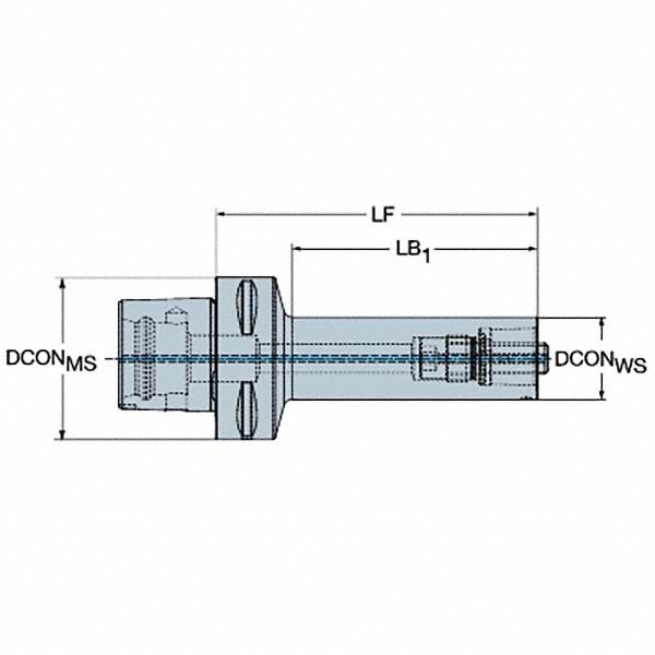 Sandvik Coromant - C3 Modular Connection, Boring Bar Reducer - 51300887 ...