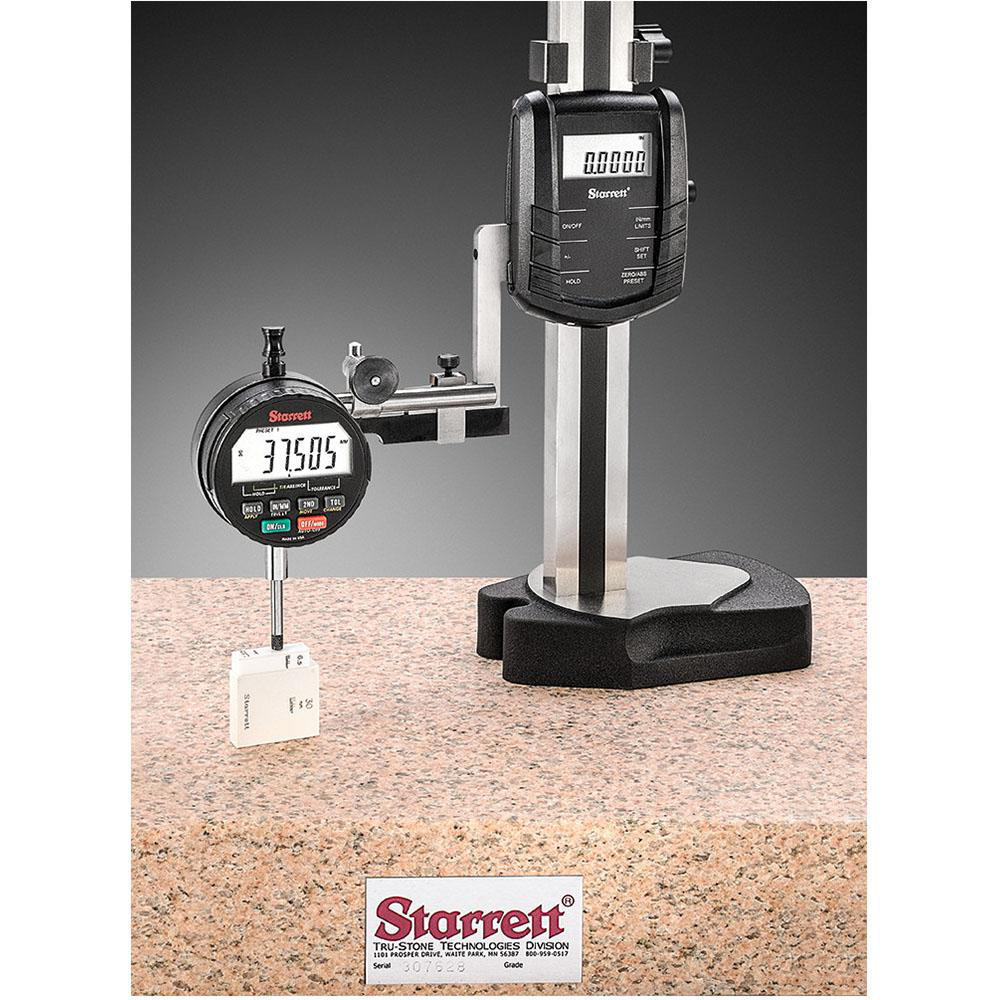 Starrett - Electronic Height Gage: 300.00 mm Max, 0.0005" Resolution, 0 ...
