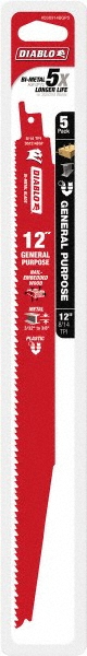 DIABLO - Reciprocating Saw Blade: Bi-Metal | MSC Direct