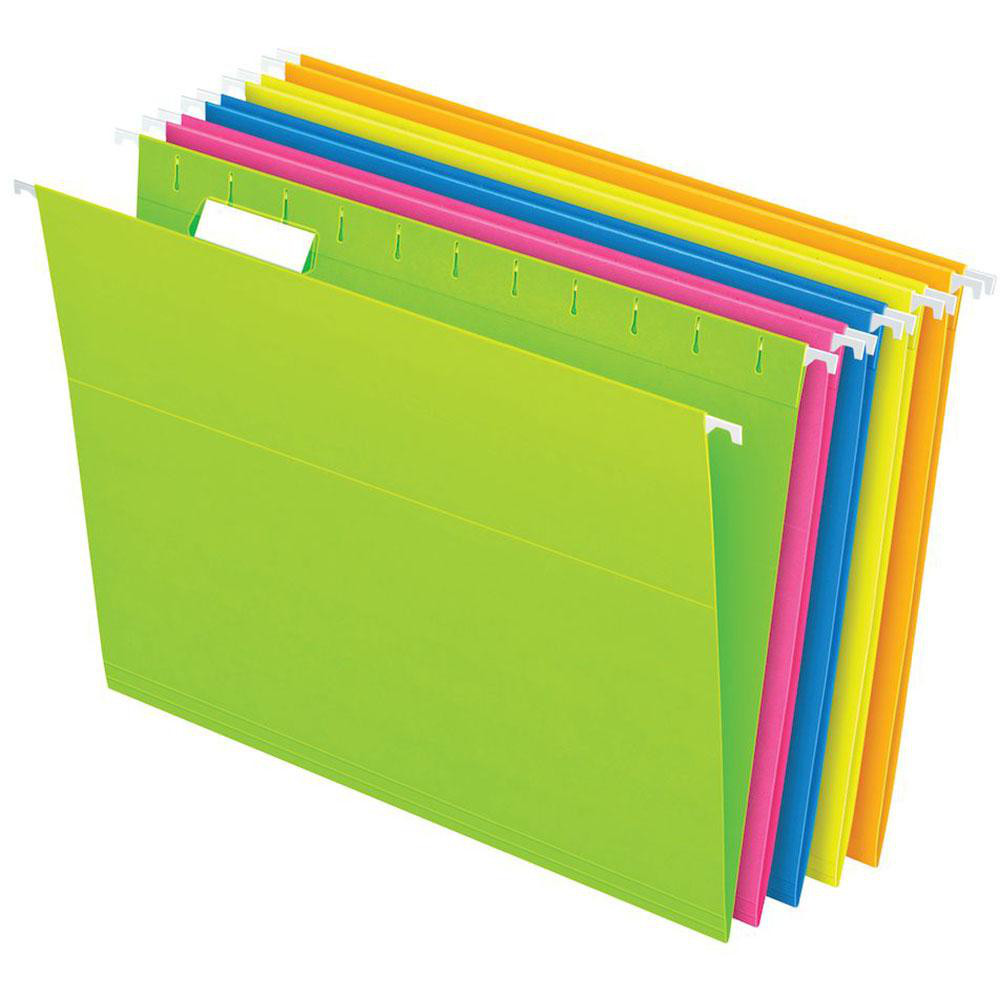 Pendaflex - Hanging File Folder: Letter, Assorted, 25/Pack | MSC Direct