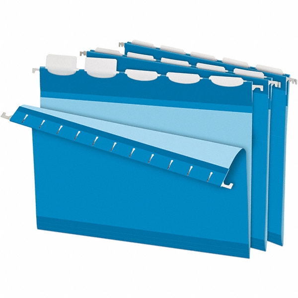 Pendaflex - Hanging File Folder: Letter, Blue, 25/Pack | MSC Direct