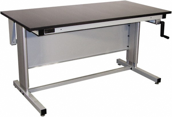 Proline - Work Bench: 60" Wide, 30" Deep, 30 to 42" High, Painted ...