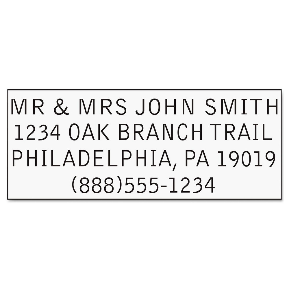 Trodat - Pre-inked Custom Stamps: Number Of Bands: 4; Ink Included: Yes ...