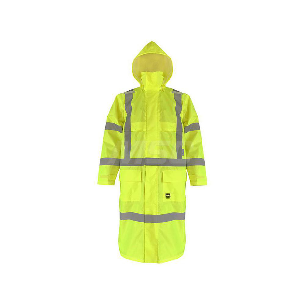 Viking - Size M Hi-Viz Lime High Visibility Coat - 30956213 - MSC ...