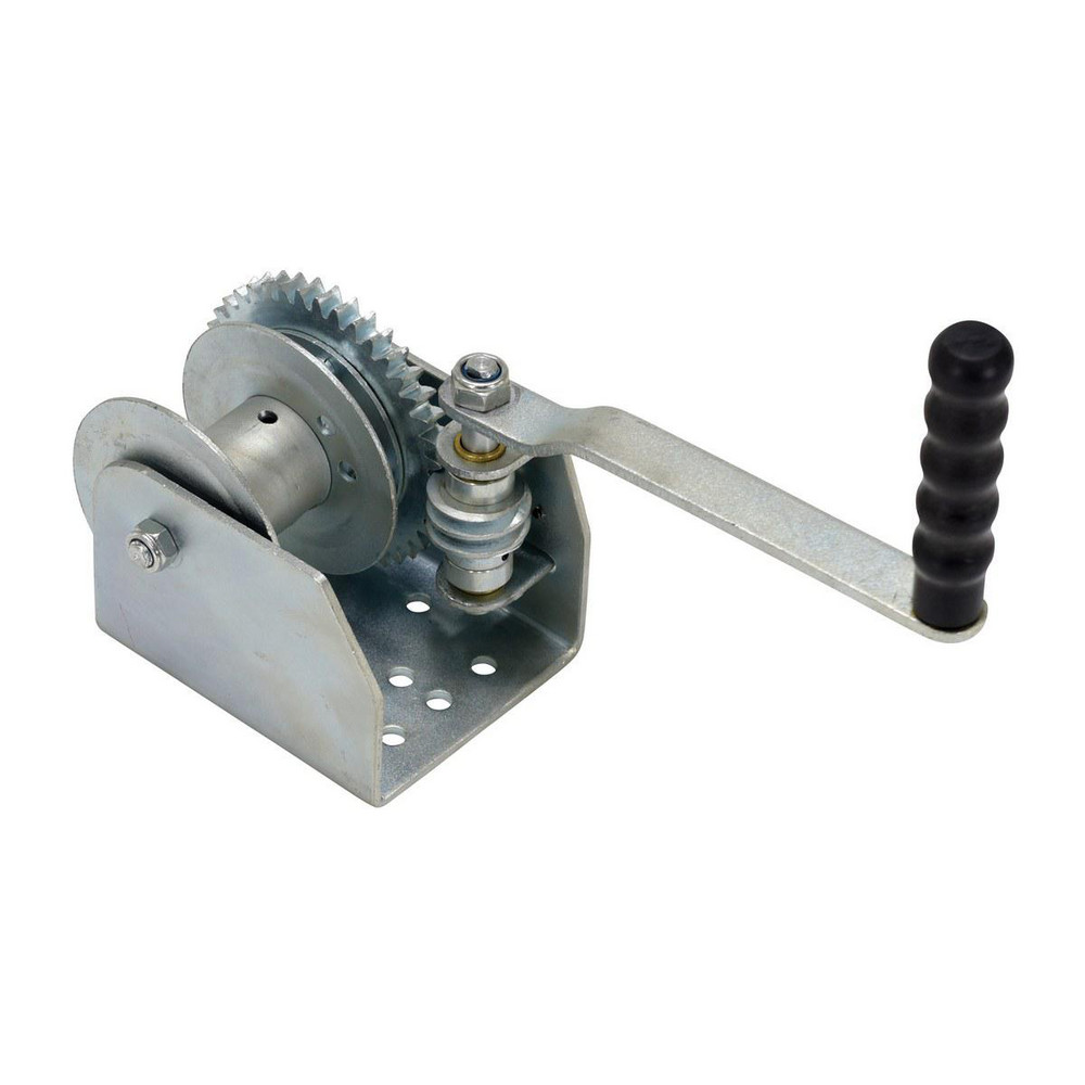 Vestil - Manual Winch: Pulling, 1500 lb Line Pull Capacity, 32' Cable ...