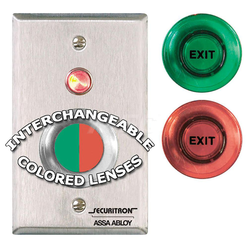 Securitron - Push-Button Switch: | MSC Direct