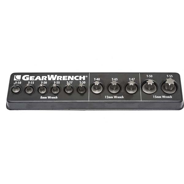 GEARWRENCH - Torx Bit Socket Set: 11 Pc | MSC Direct