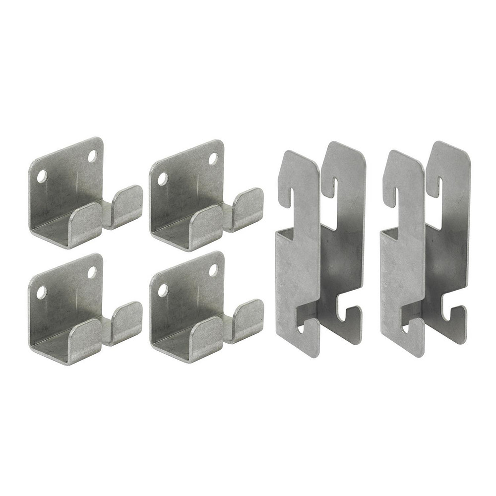 Metro - Grid Mounting Bracket: Use with Metro SmartWall Wall Shelving | MSC Direct
