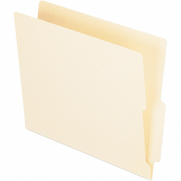 Pendaflex - File Folders with End Tab: Letter, Manila, 100/Pack | MSC ...