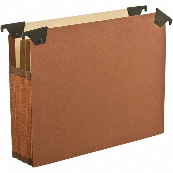 Pendaflex - Hanging File Folder: Letter, Brown, 5/Pack | MSC Direct