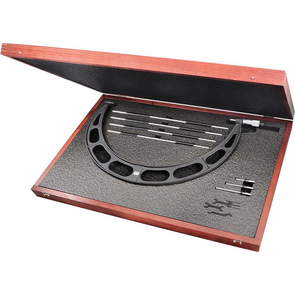 Starrett - Mechanical Interchangeable Anvil Micrometer: 16 to 20" Range ...