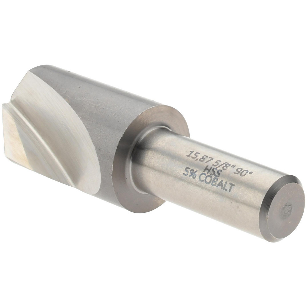 Magafor - Countersink: 5/8" Head Dia, 90.00 deg Included Angle, 1 Flute ...