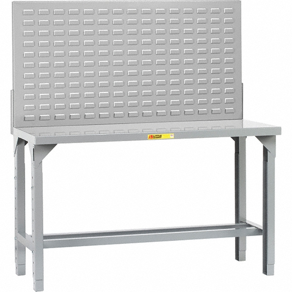 Little Giant® - Welded Work Table: 72" Wide, 30" Deep, 51 to 65" High ...