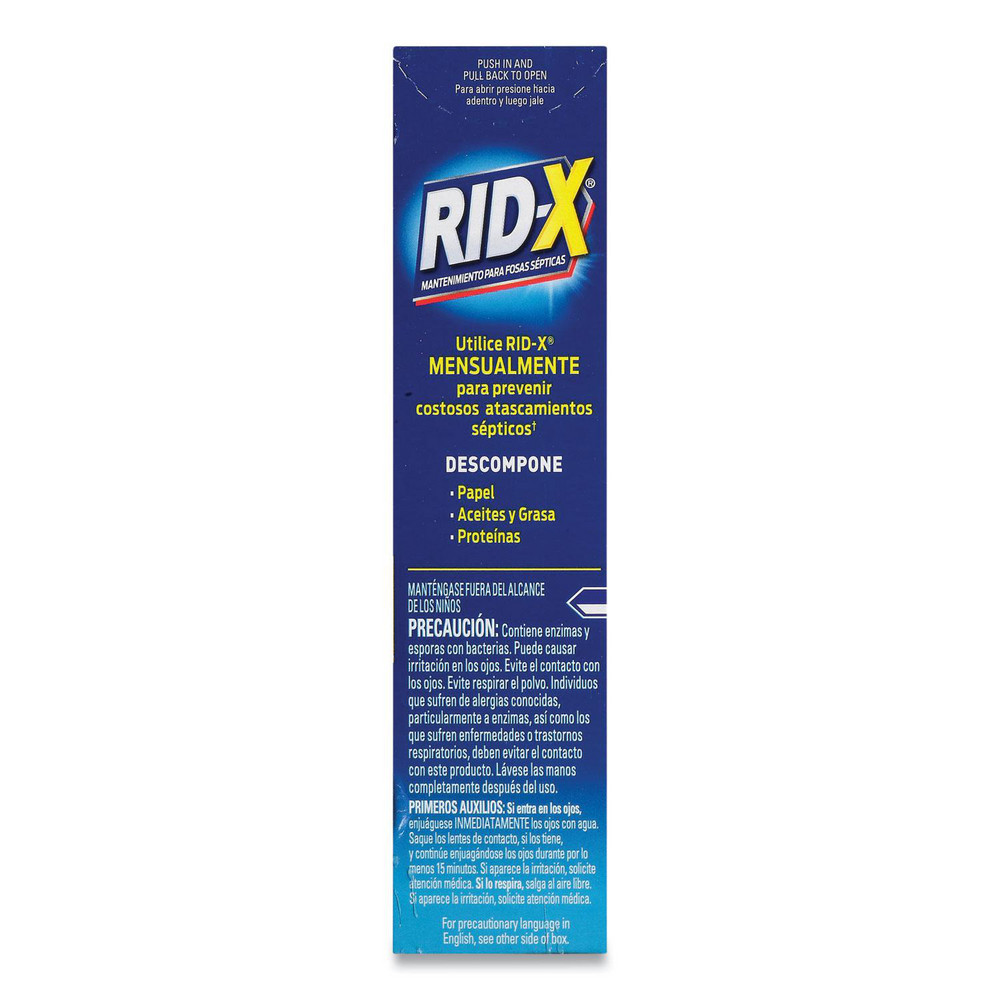 Rid-X - 6 19.6-oz Boxes Powdered Drain Cleaner | MSC Industrial Supply Co.