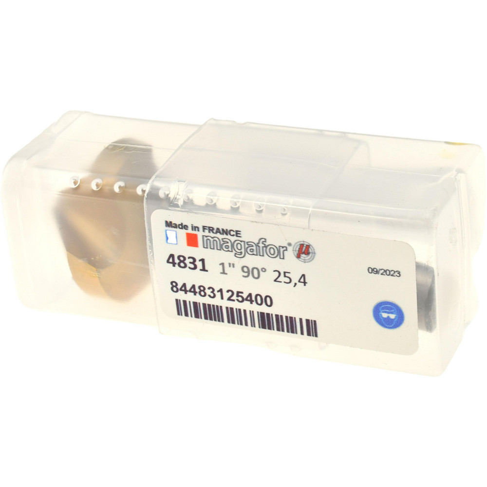 Magafor - Countersink: 1" Head Dia, 90.00 deg Included Angle, 3 Flute ...