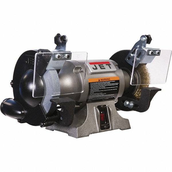 Jet - 6" Wheel Diam, 1/2 hp Bench Grinder - 31309255 - MSC Industrial ...