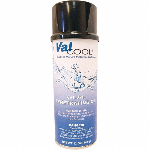 ValCool - Penetrant & Lubricant: 16 oz Can, Thin Oily Film | MSC Direct