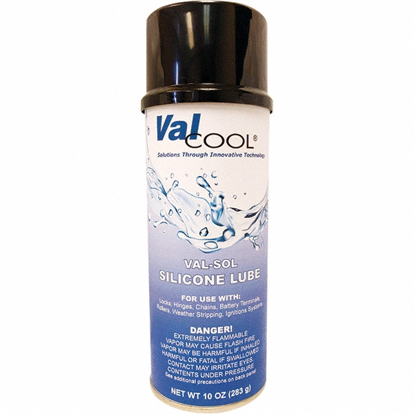 ValCool - Lubricant: 16 oz Aerosol Can, Silicone | MSC Direct