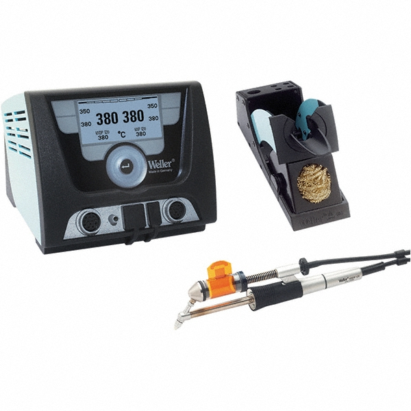 Weller - Soldering Station: Digital, 120V - 31365281 - MSC Industrial ...