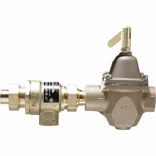 Watts - 1/2" Fit, Dual Check with Atmospheric Vent | MSC Direct