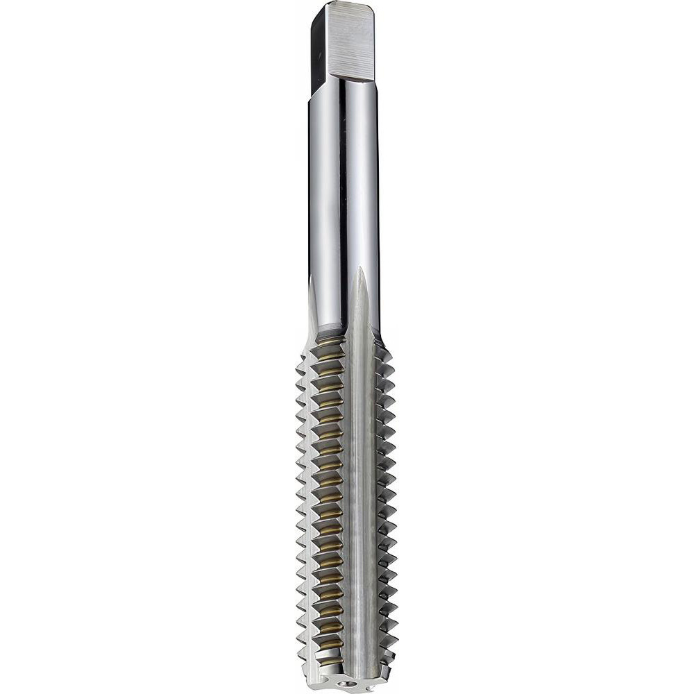YG-1 - Straight Flute Tap: M8x1 Metric Fine, 4 Flute, Bottoming Chamfer ...