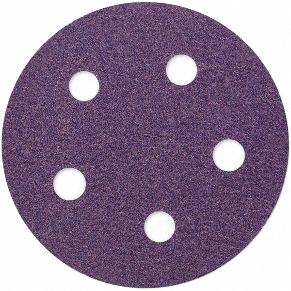 3M - Hook & Loop Disc: 5" Dia, 320 Grit, Coated, Ceramic | MSC Direct