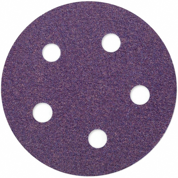 3M - Hook & Loop Disc: 5" Dia, 240 Grit, Coated, Ceramic | MSC Direct
