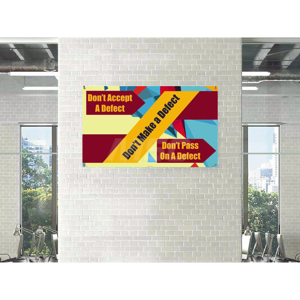 AccuformNMC - Banners; Message Type: Safety Reinforcement & Motivational; Legend: Don't Accept A ...