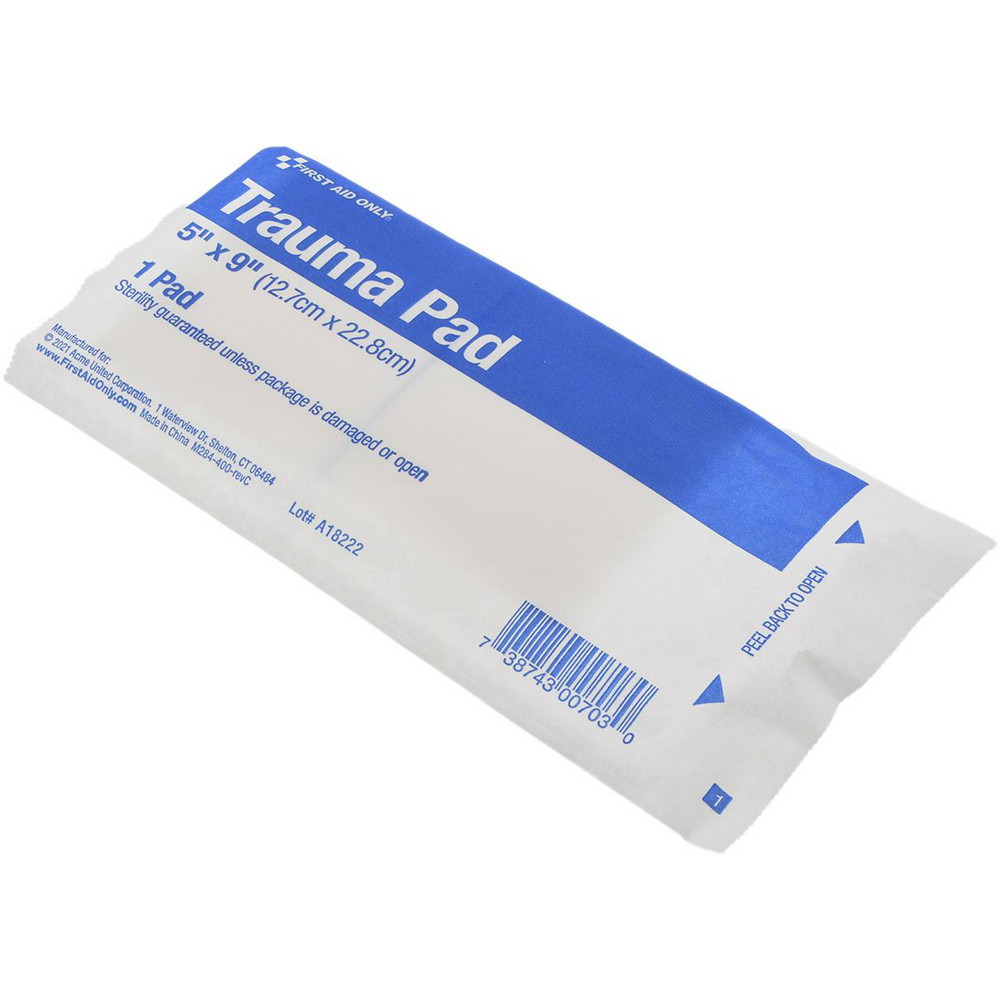 First Aid Only - 2 Qty 1 Pack 9" Long x 5" Wide, Trauma Pad | MSC Direct