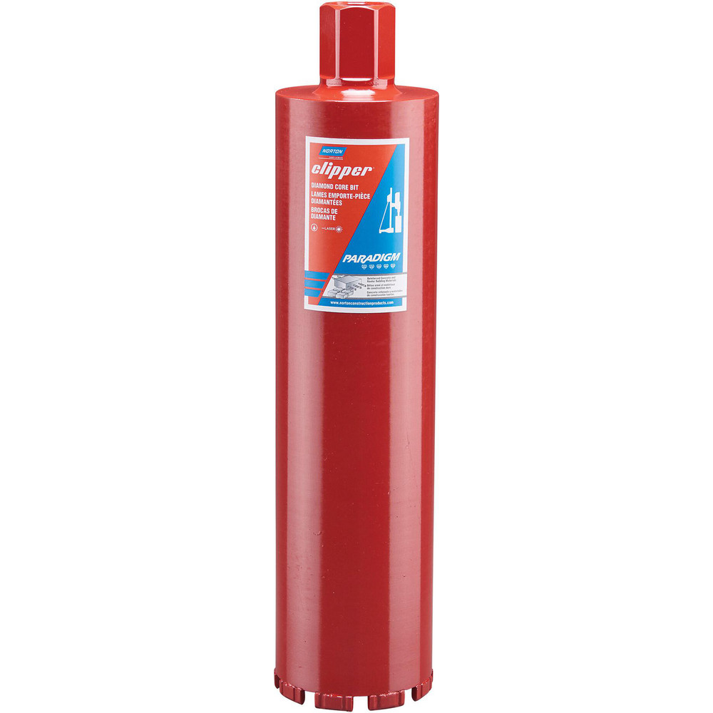 Norton - Core Bits: 6 in, 13 in, Alloy Steel, Wet | MSC Direct