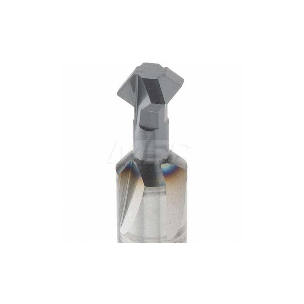Accupro - Double Angle Milling Cutter: 90 °, 1/4" Cut Dia, 1/8" Cut ...