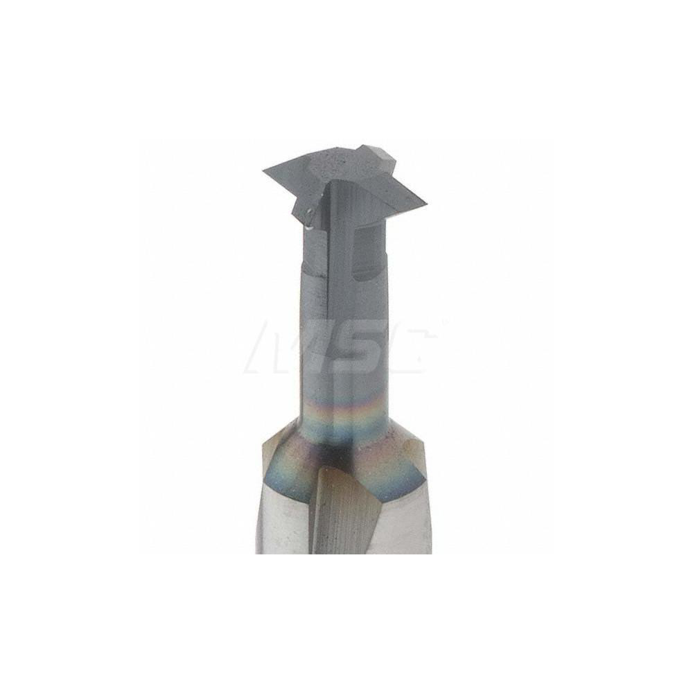 Accupro - Double Angle Milling Cutter: 60 °, 1/4" Cut Dia, 0.072" Cut ...