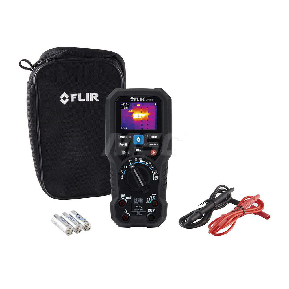 FLIR - The FLIR DM166 is the most affordable multimeter with built-in ...