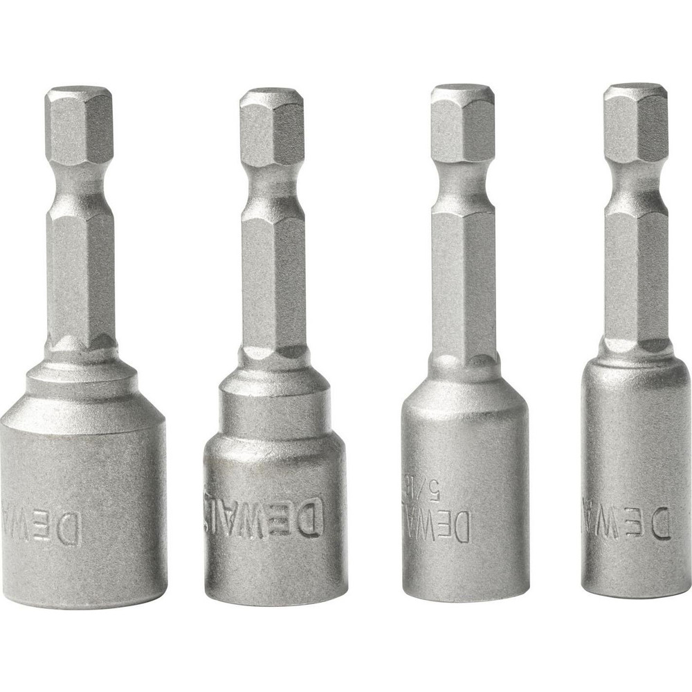 DeWALT - Power Screwdriver Nut Setter Bit: 4 Pc | MSC Direct