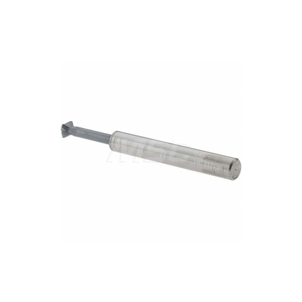 Accupro - Double Angle Milling Cutter: 90 °, 1/4" Cut Dia, 1/8" Cut ...