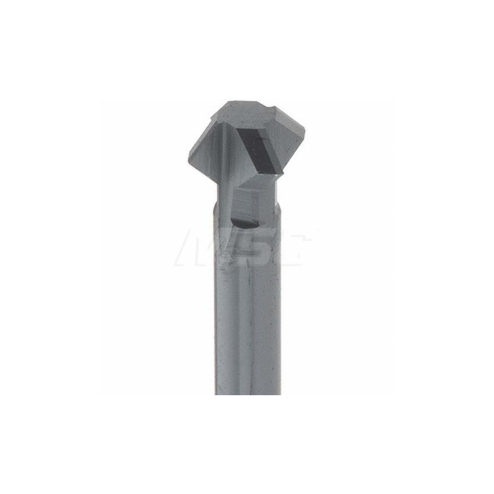 Accupro - Double Angle Milling Cutter: 90 °, 1/4" Cut Dia, 1/8" Cut ...